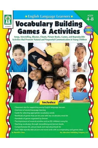 English Language Learners: Vocabulary Building Games & Activities ...