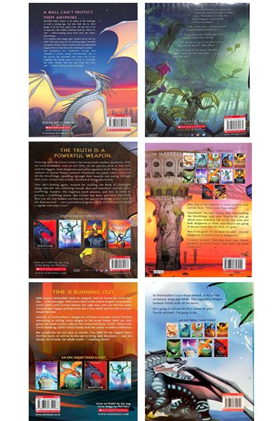 Wings Of Fire Series (Set of 6 Books) ,Tui T. Sutherland - Bargain Book ...