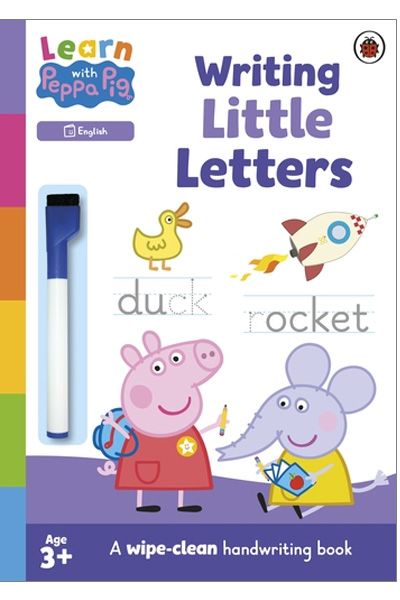 Learn with Peppa Pig: Writing Little Letters - A Wipe-Clean Handwriting ...