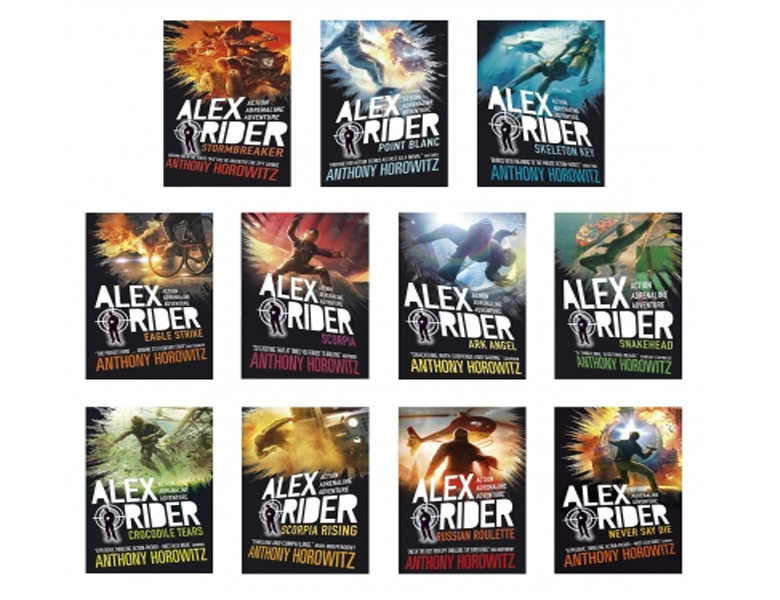 Alex Rider Collection 11 Books Box Set Books - Bargain Book Hut Online