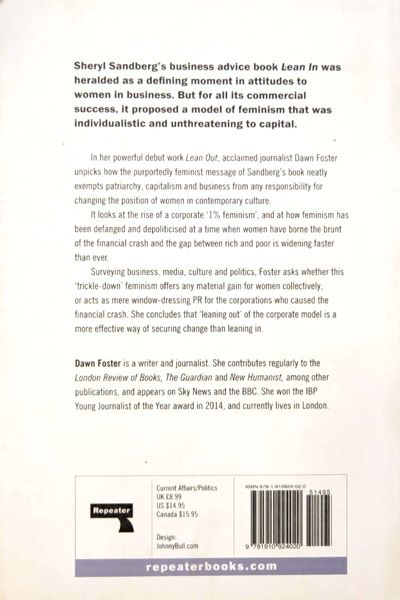 Lean Out ,Dawn Foster - Bargain Book Hut Online