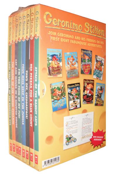 Geronimo Stilton Collection: (Books 1-8) - Bargain Book Hut Online
