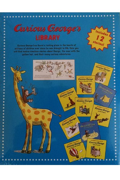 Curious George's Library (12 Book Box Set) - Bargain Book Hut Online
