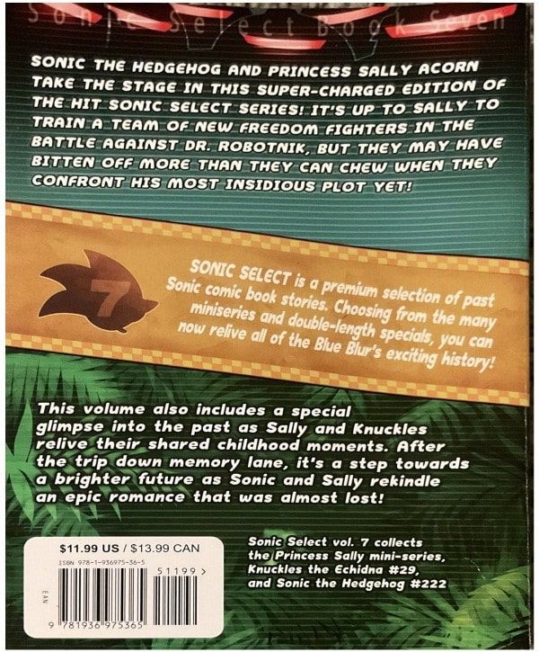 Sonic Select Book 7 (Sonic Select Series) ,Sonic Scribes - Bargain Book ...